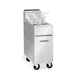 American Range AF-25 Professional Series Fryer Half Size Stainless ...