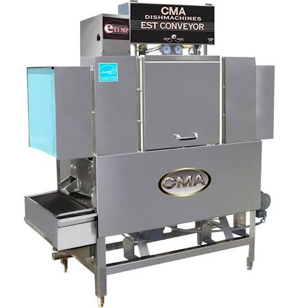 CMA Dishmachines EST-44 Conveyor 220V 60Hz 3Ph with ETemp L-R