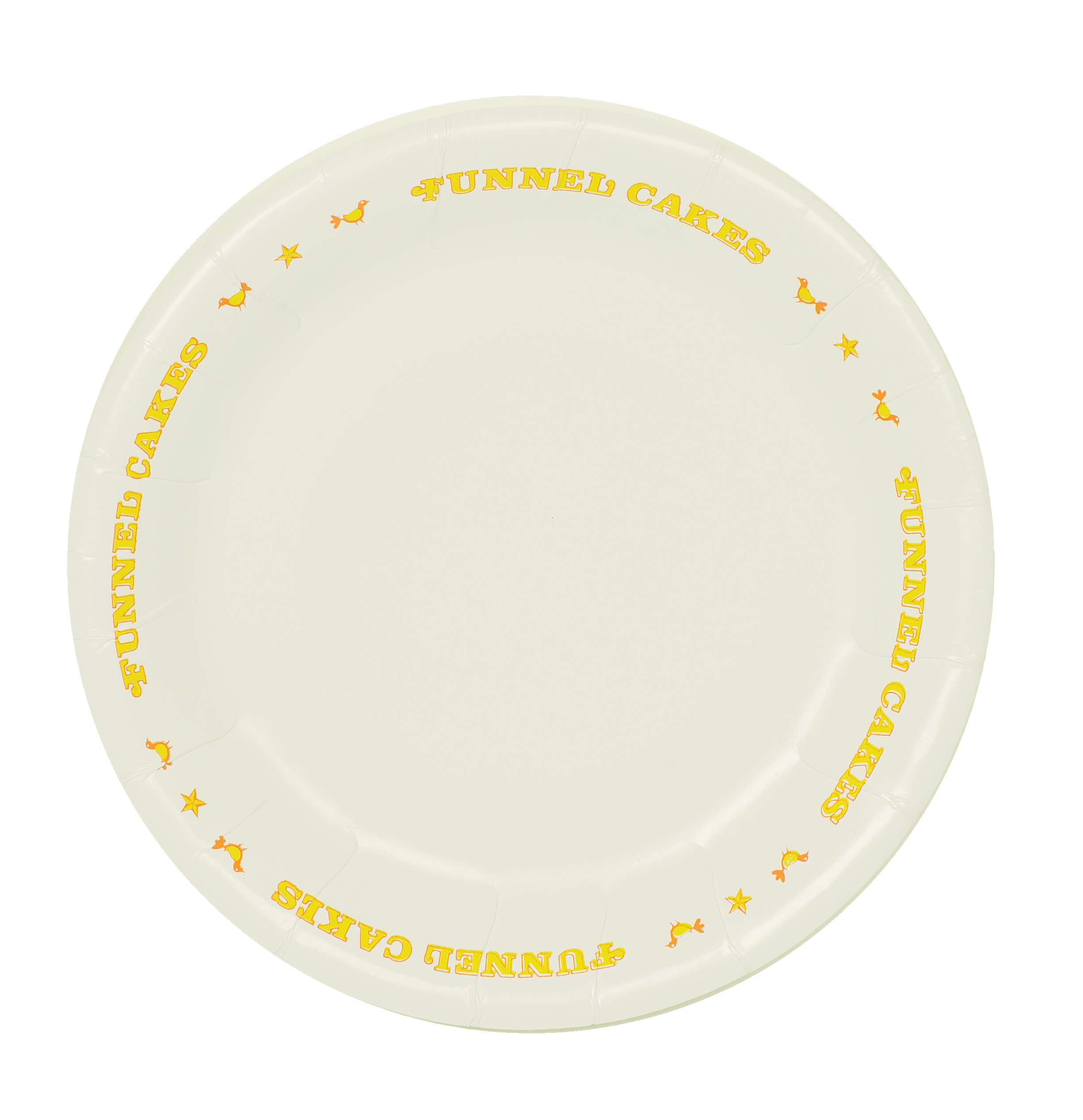 Gold Medal 5111 Funnel 9" Cake Plate 500/CS