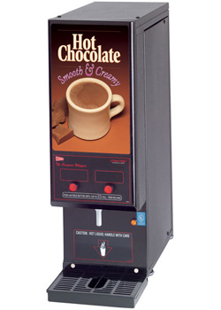 Cecilware Two Flavor Compact Whipper Series Hot Chocolate Dispenser