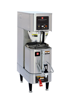 Grindmaster P300E Single 1.5 Gallon Shuttle Coffee Brewer 120/240V