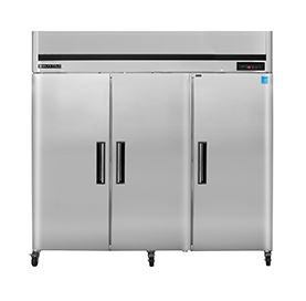 Norlake MCFT-72FD Triple Door Reach-In Top Mount Freezer Stainless Steel