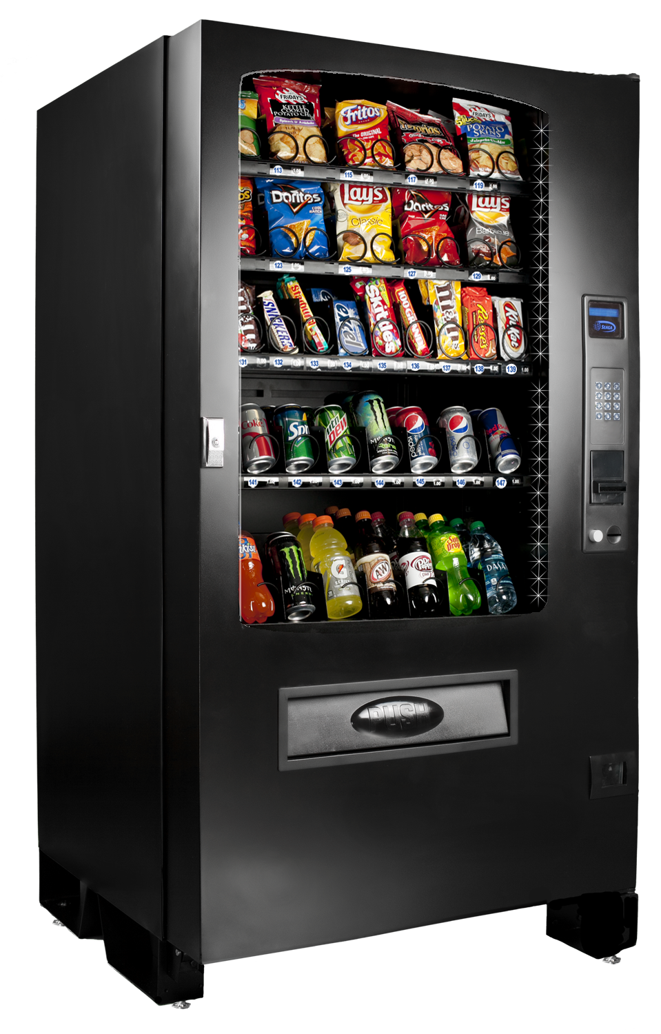 Seaga INF5C Infinity Series Snack and Cold Beverage Vending Machine 39 ...