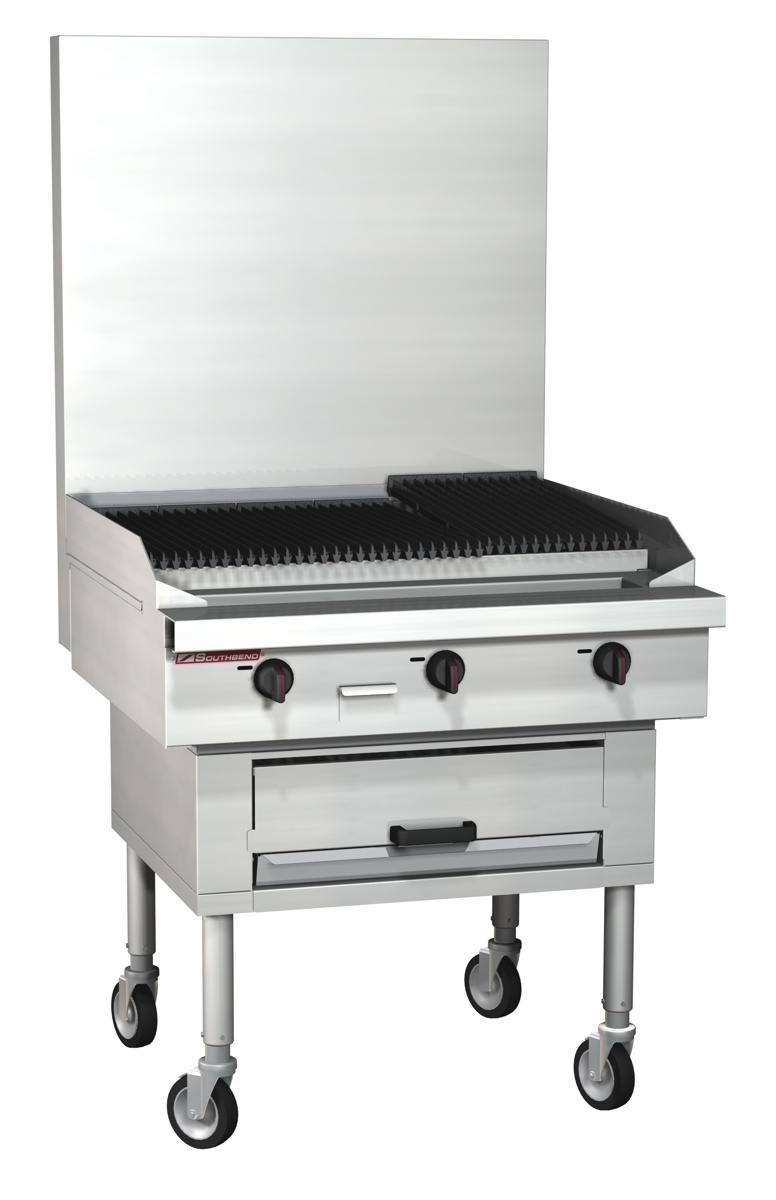 Southbend P36N-CCC Platinum Series Sectional Charbroiler 36" Wide 96k ...
