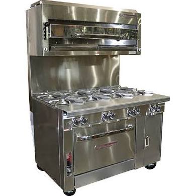 Southbend P48A-BBBB-SU Platinum Series Heavy Duty Sectional Range 48 ...
