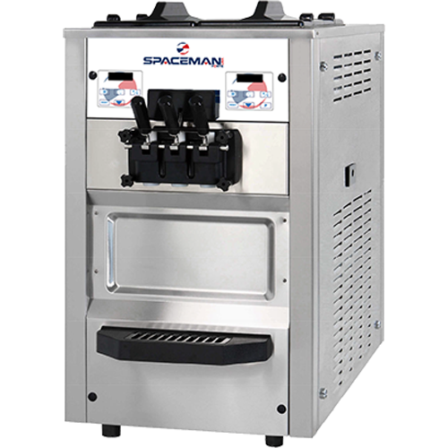 Spaceman 6235-C Soft Serve Counter Machine 2 Hoppers