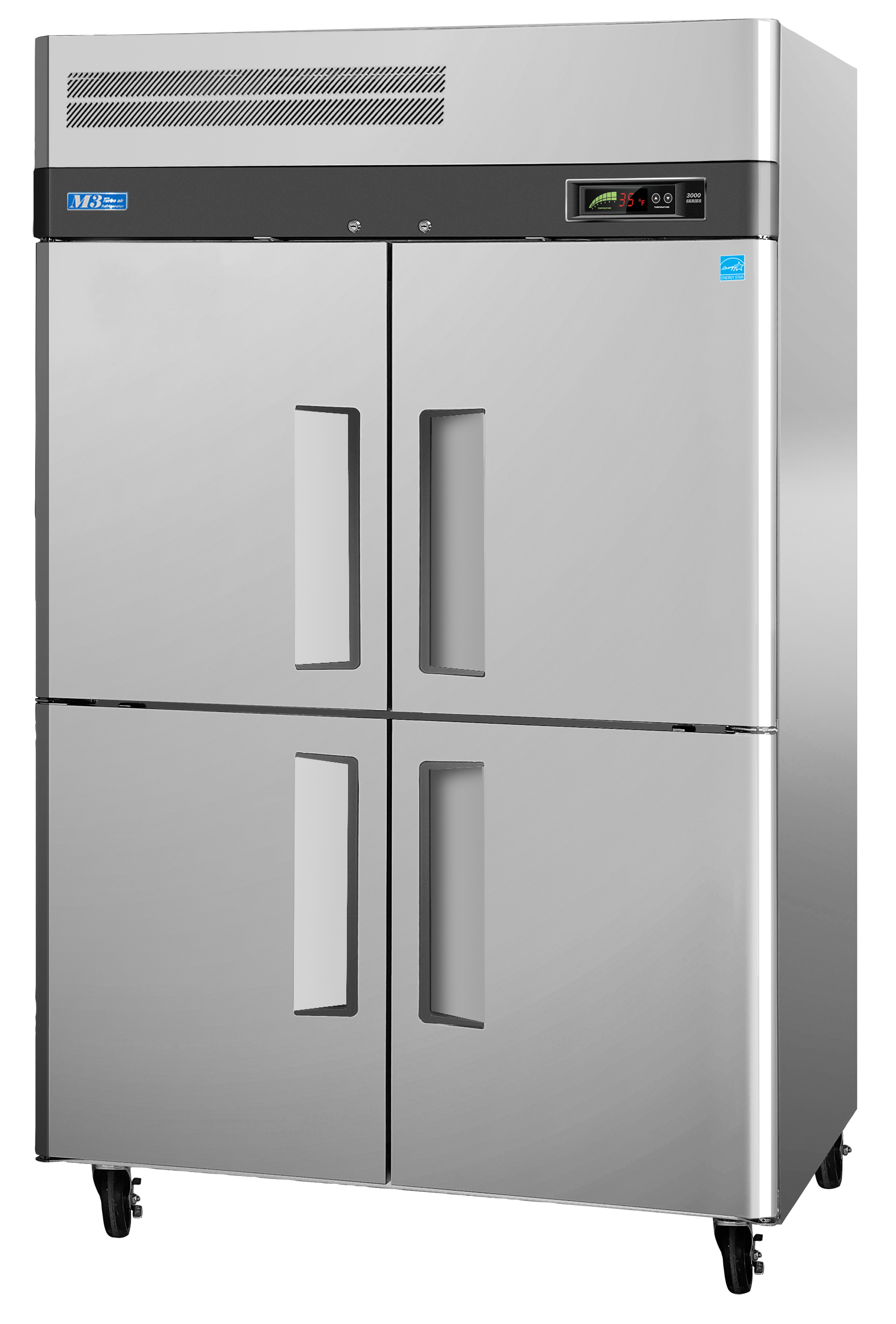 Turbo Air M3F47-4 M3 Freezer 4 Door 47 cu ft