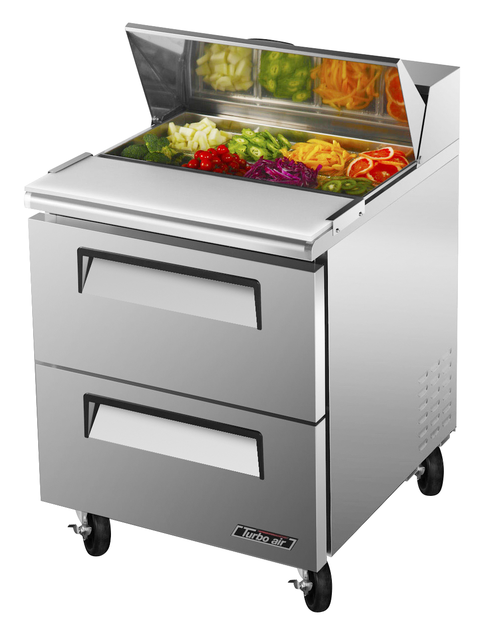Turbo Air TST-28SD-D2 Super Deluxe Sandwich/Salad Unit 7 cu ft