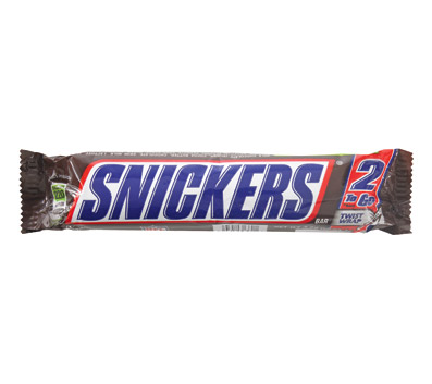 Snickers 2 To Go, 3.29 oz each, 6 Boxes of 24 Bars, 144 Total